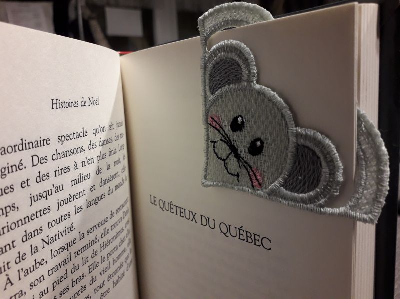 Marques page d'angle 5,00€ - C2C Couture Et Création